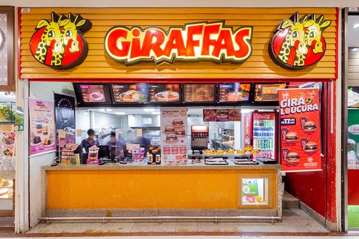 Giraffas - Lojas - Shopping Tacaruna